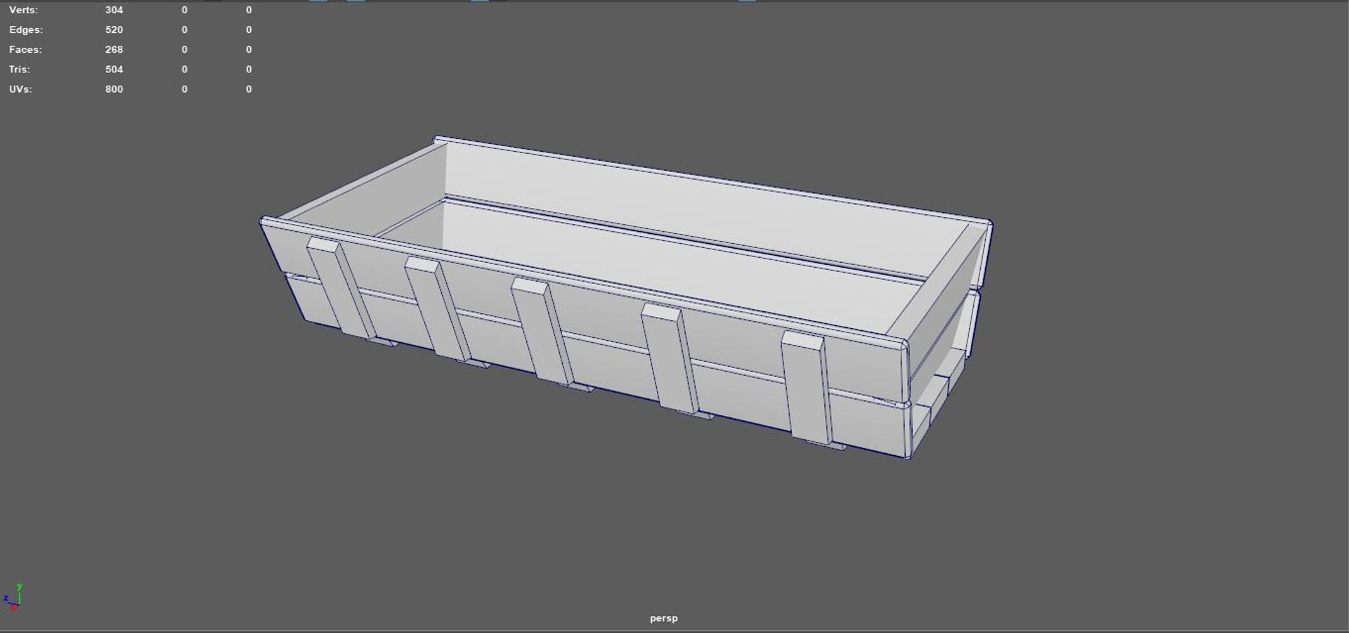 3D model trough - pbr - TurboSquid 1609206