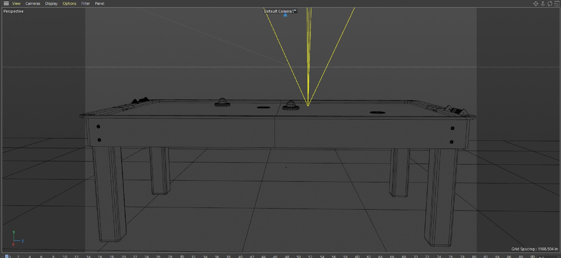 Air Hockey Table Model - TurboSquid 1960839