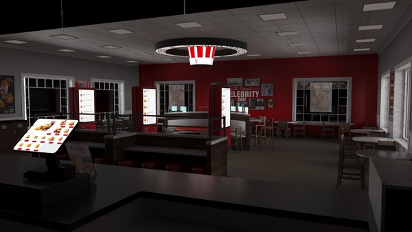 Kfc 3D model - TurboSquid 1679705