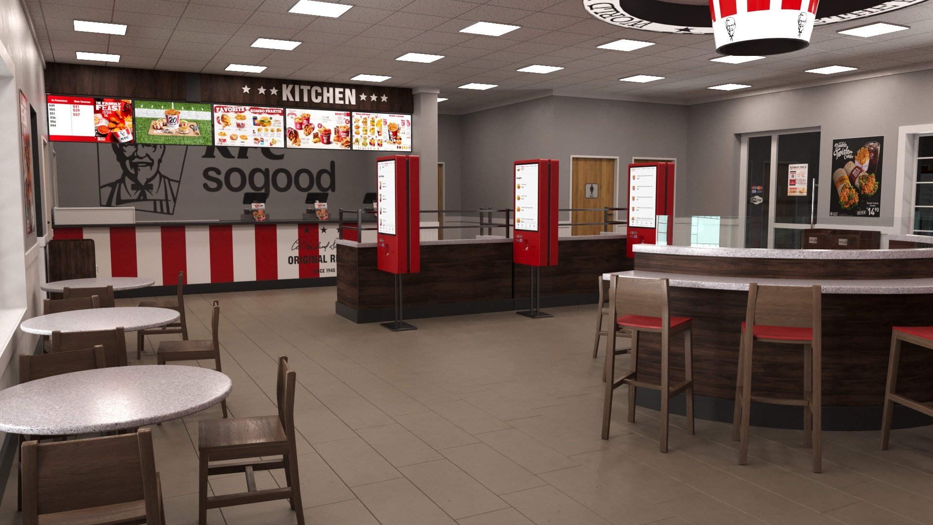 Kfc 3D Model - TurboSquid 1679705