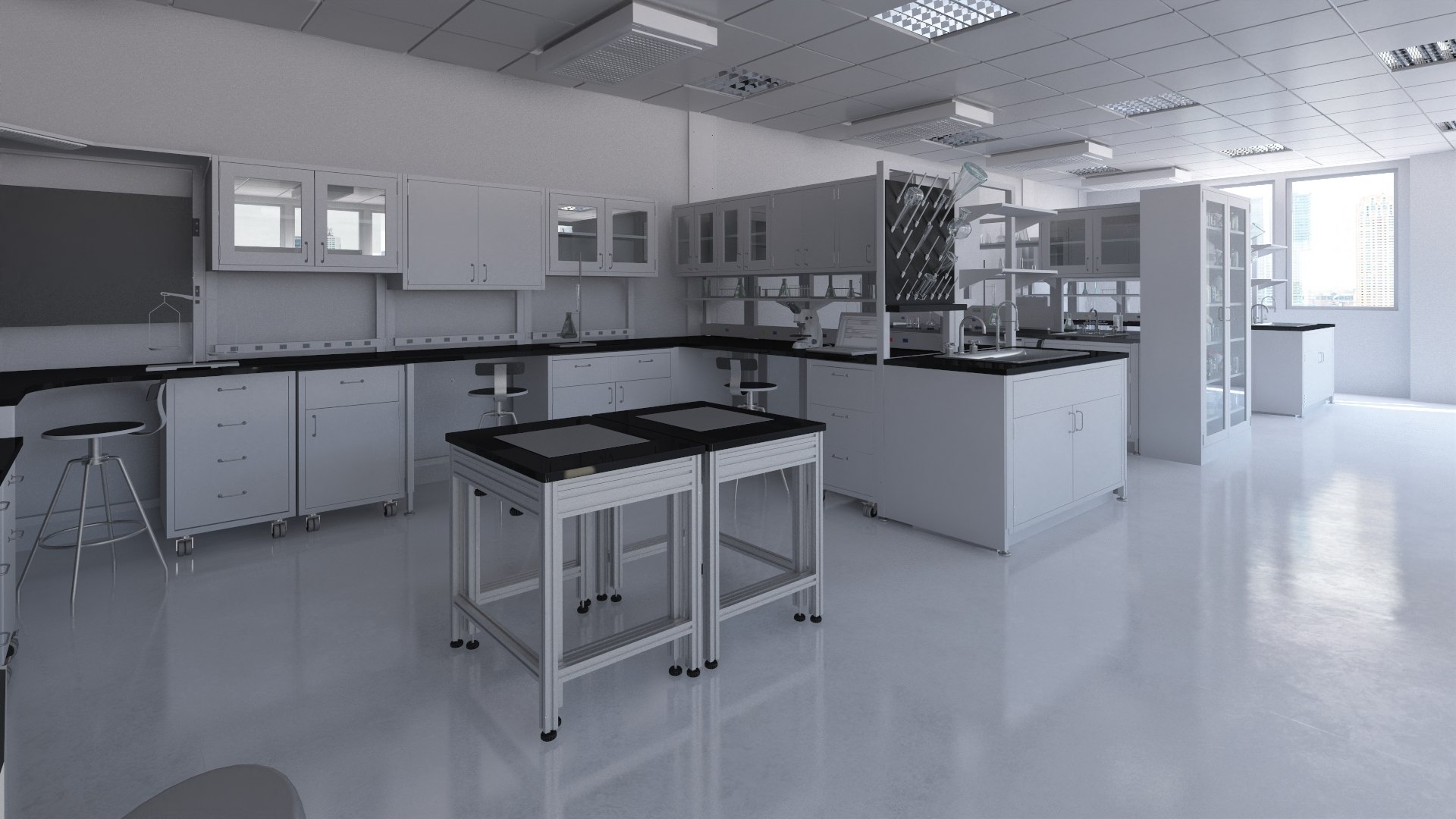 Laboratory 1 Model - TurboSquid 2011701