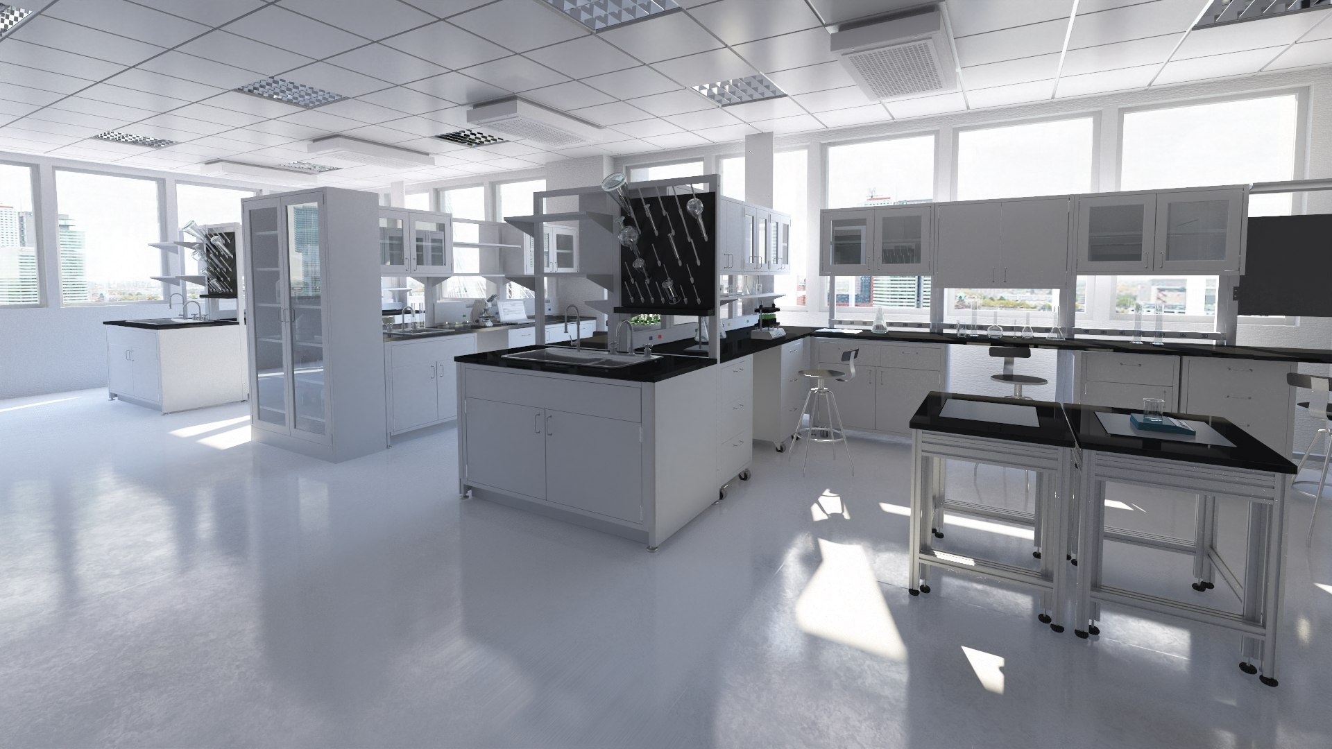 Laboratory 1 Model - TurboSquid 2011701