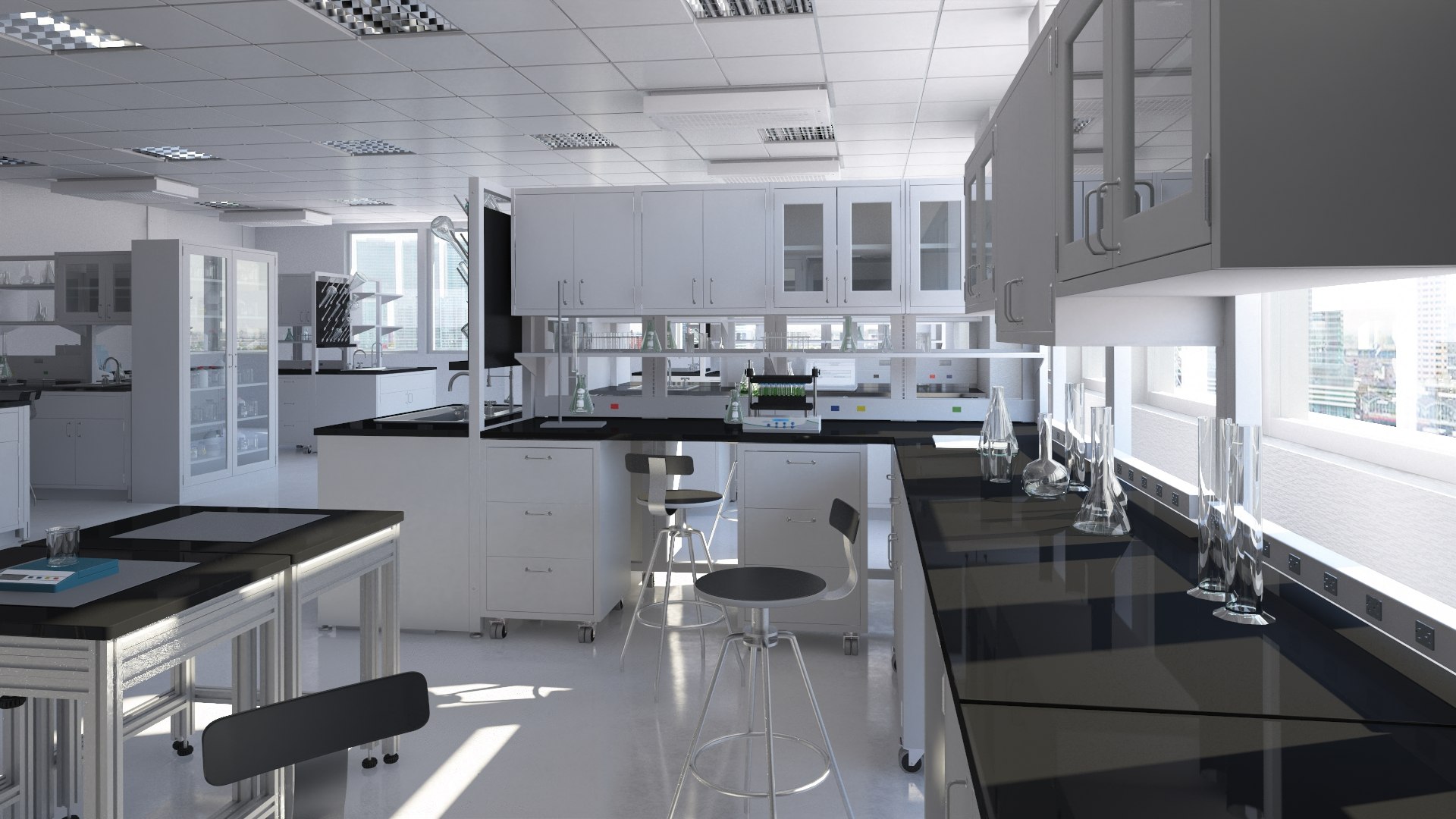 Laboratory 1 Model - TurboSquid 2011701