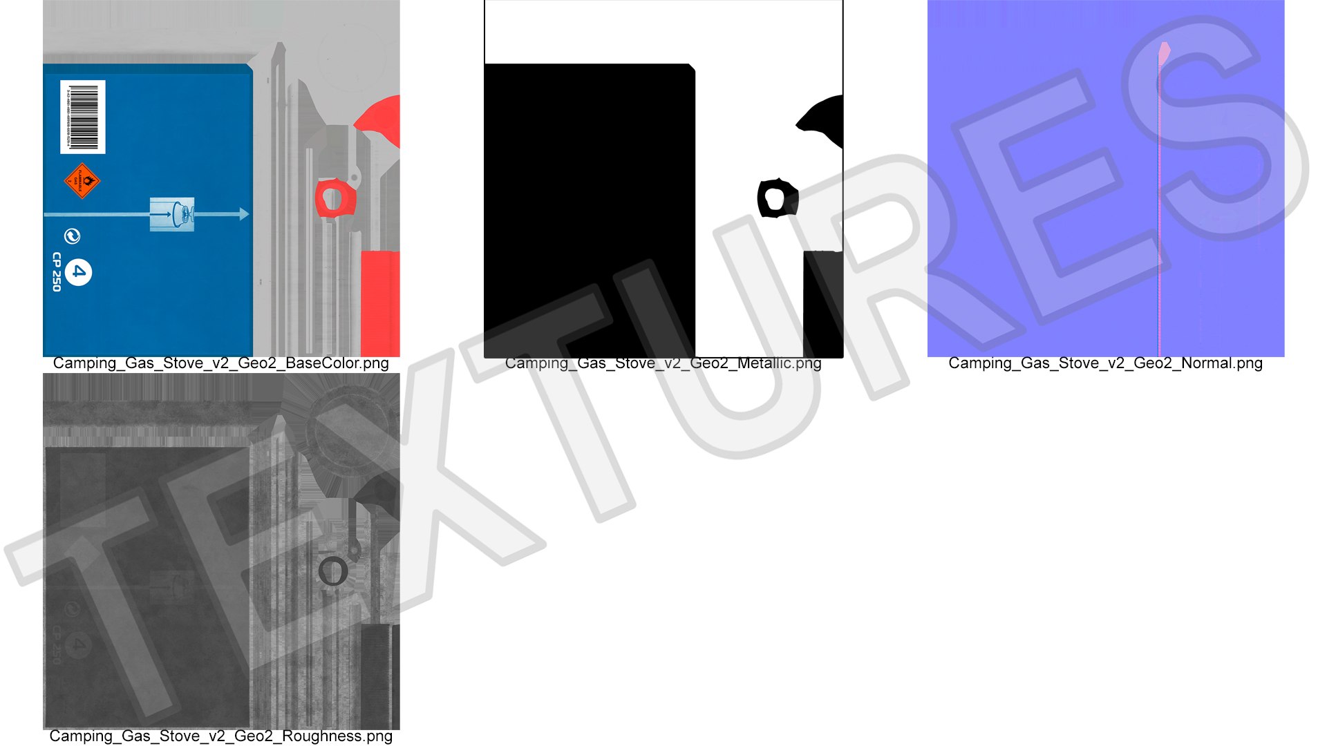 3D Model Universal Butane Refill Cylinder CP 250 - TurboSquid 2392299