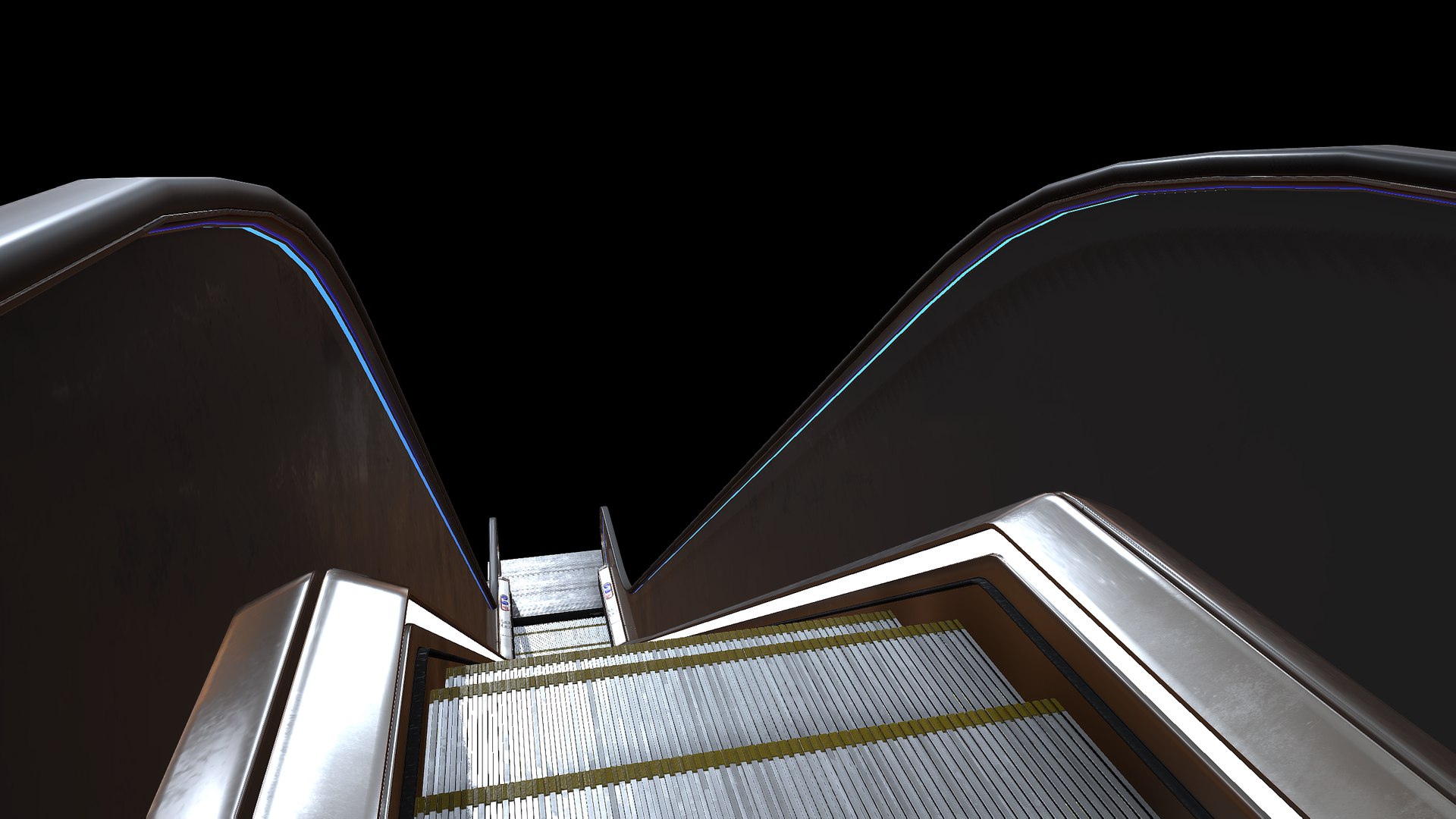 3D Escalator Walk Pbr Model - TurboSquid 1267481