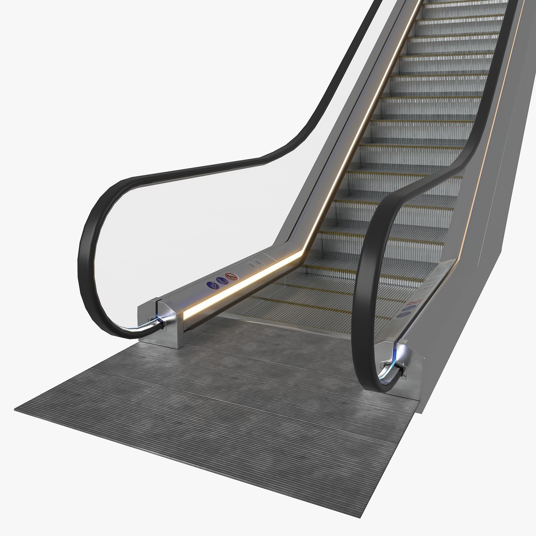 3D Escalator Walk Pbr Model - TurboSquid 1267481
