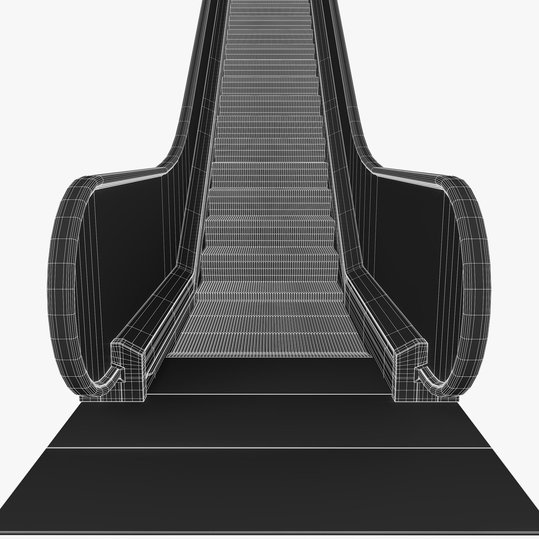 3D Escalator Walk Pbr Model - TurboSquid 1267481