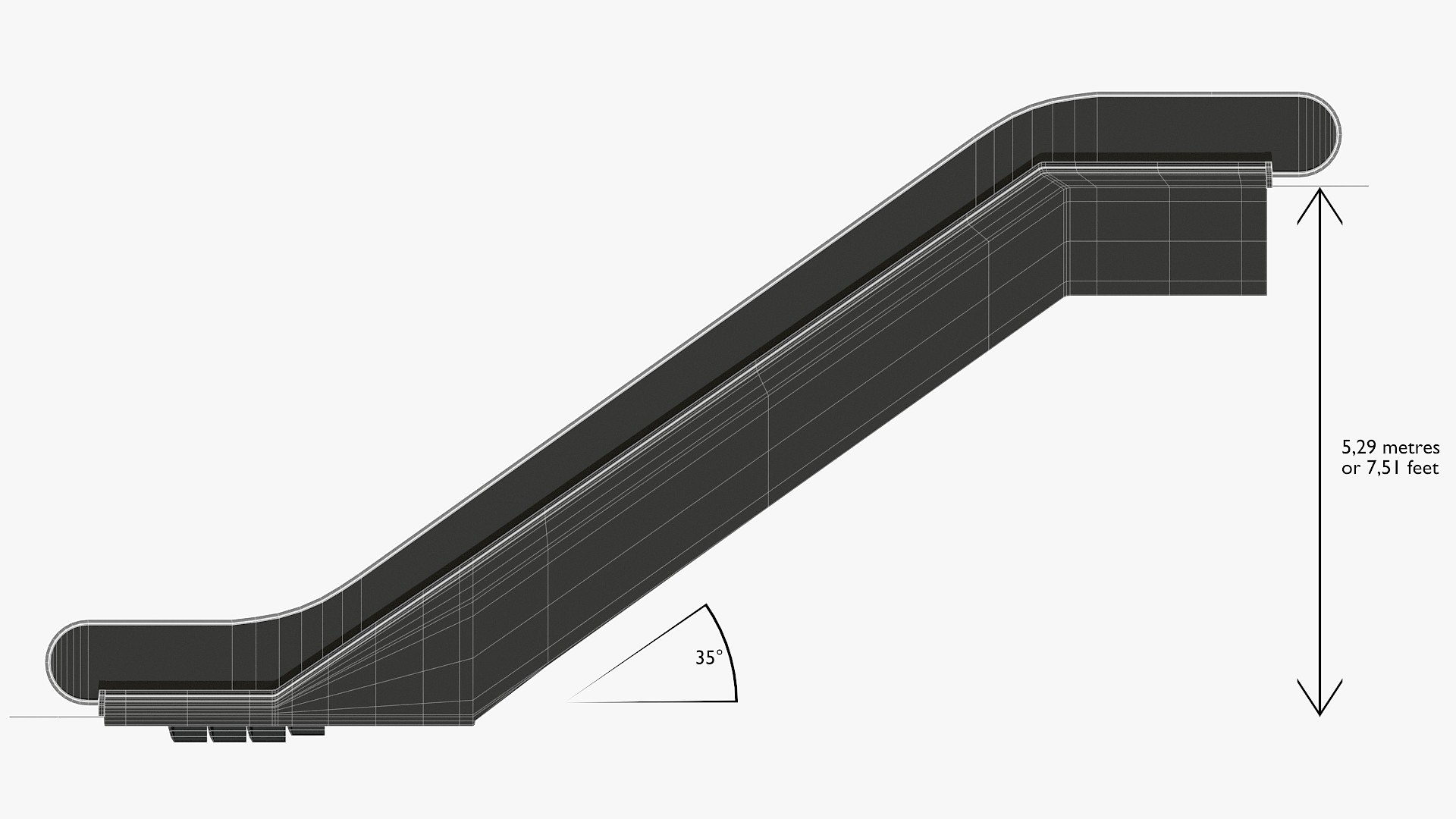 3D Escalator Walk Pbr Model - TurboSquid 1267481