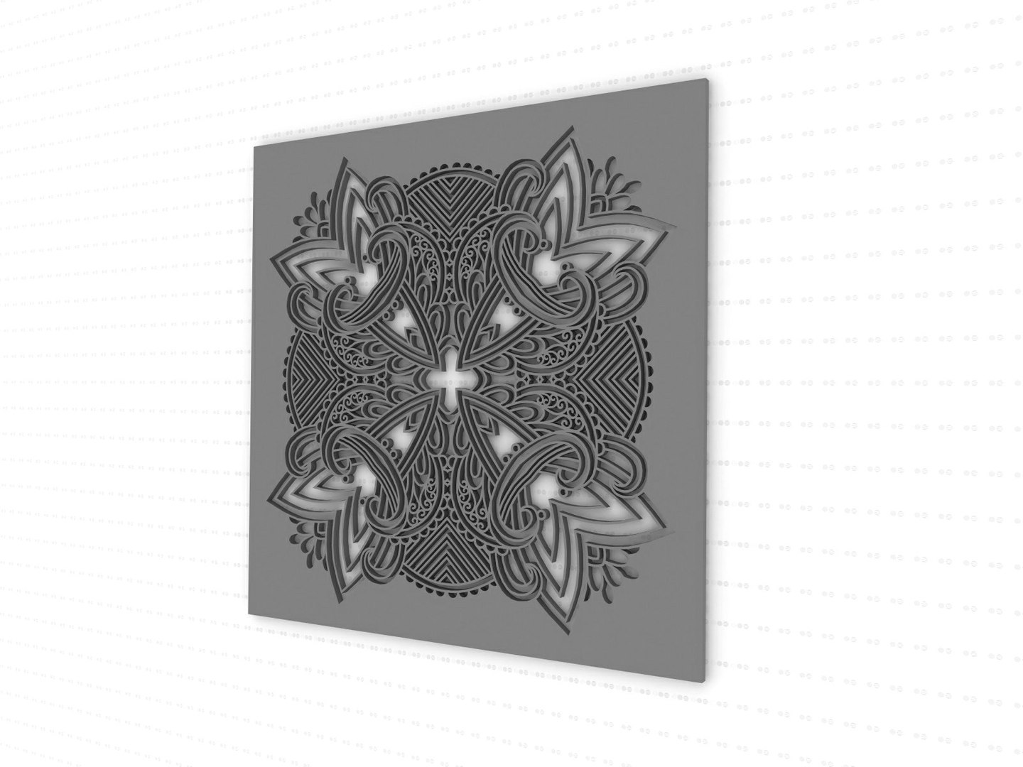 3D mandala cnc model - TurboSquid 1453876