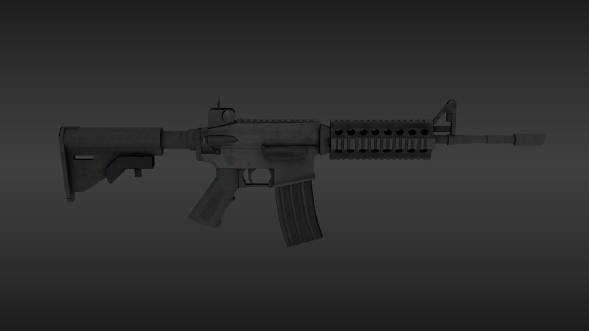 3D Model M4a1 - TurboSquid 1217072