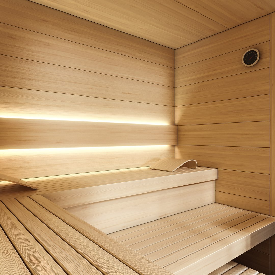 3D klafs design sauna shape - TurboSquid 1353128