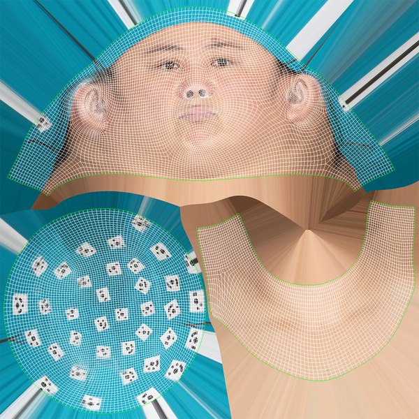 Mei Human Head Chin Raiser AU17 Clean Scan 3D model - TurboSquid 1746942