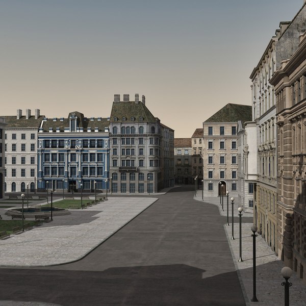 Town 3D Models for Download | TurboSquid