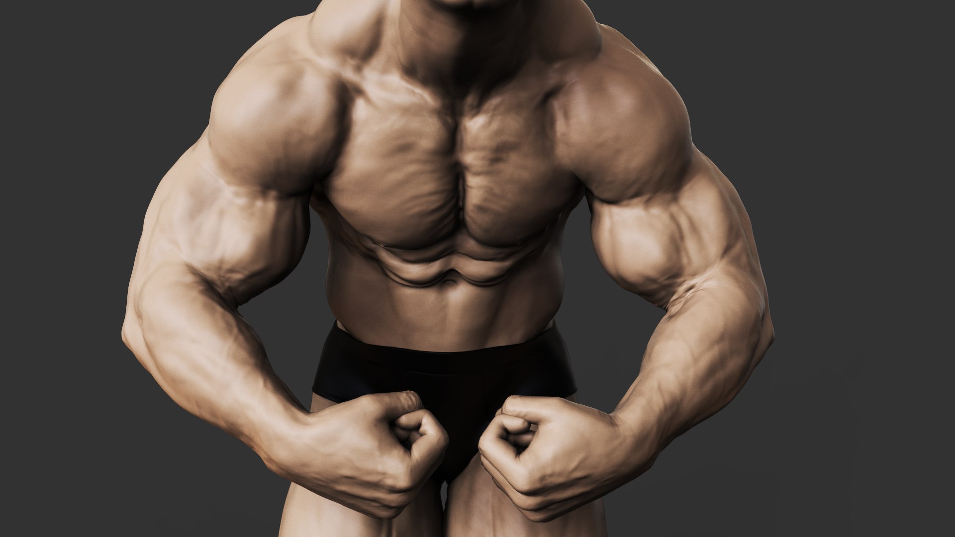 Bodybuilder 3D - TurboSquid 2424684