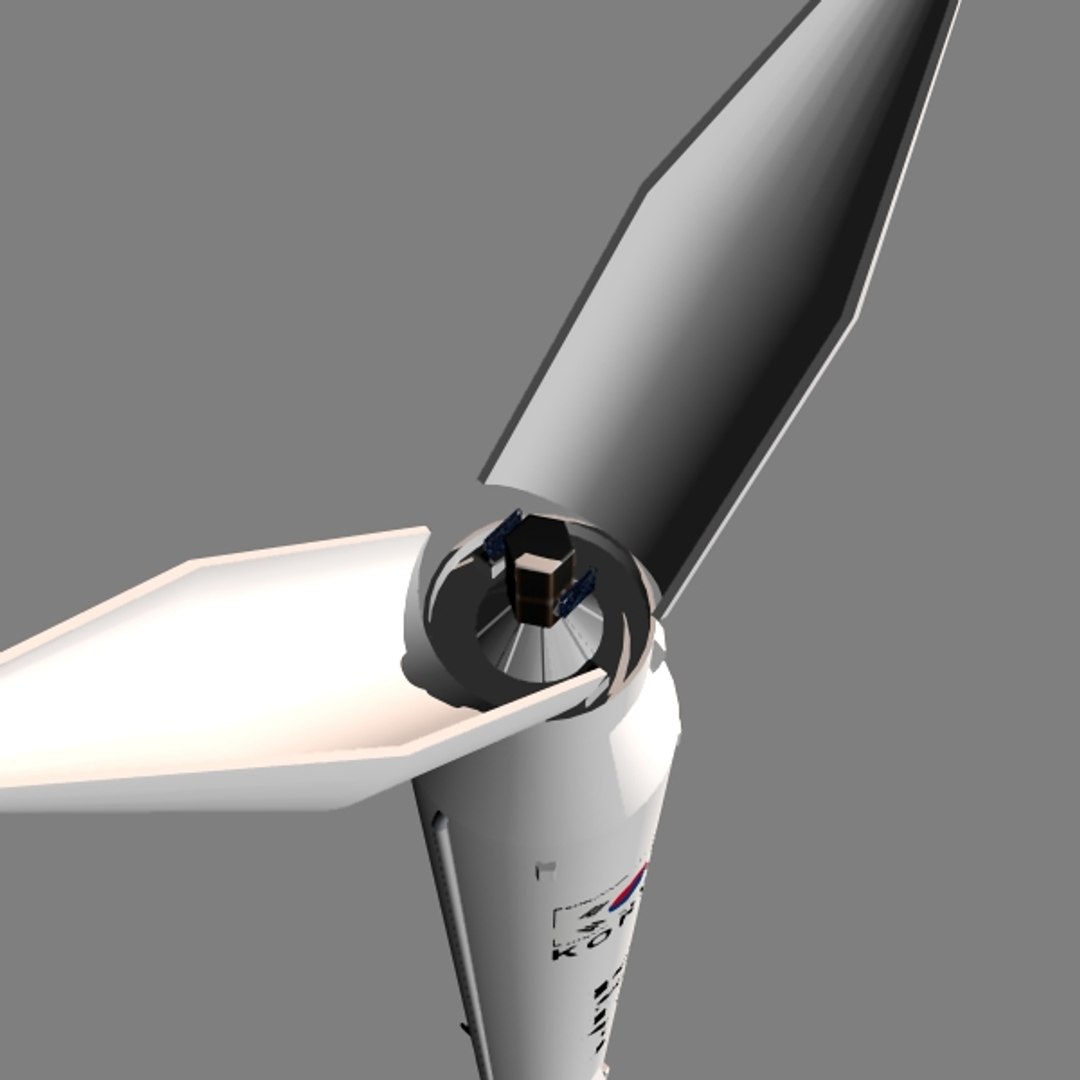 3dsmax South Korean Kslv Rocket