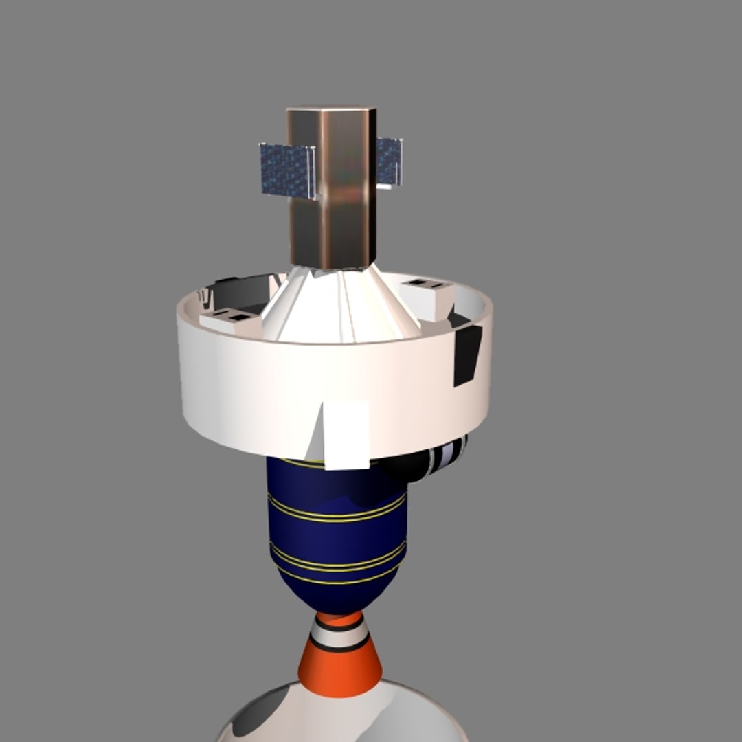 3dsmax South Korean Kslv Rocket