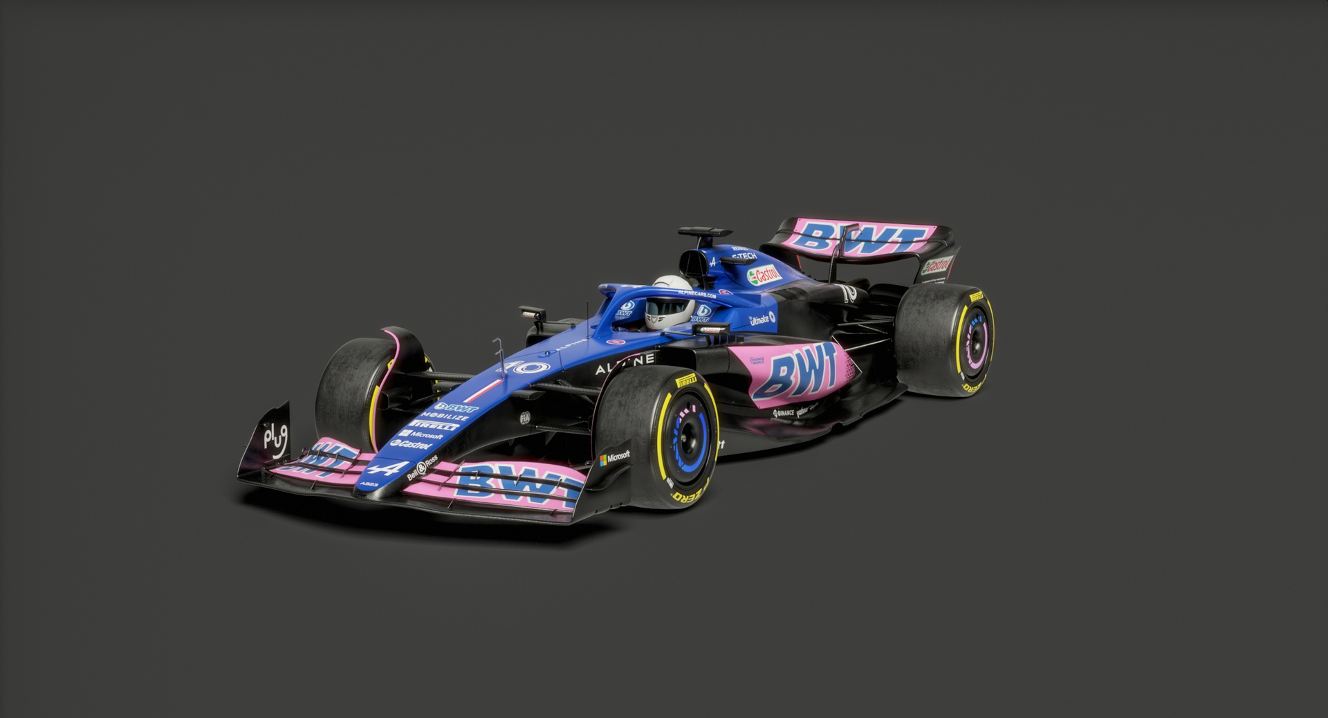 modelo 3d Alpine A523 F1 Team Blue Livery Fórmula 1 Temporada 2023 - TurboSquid 2049016