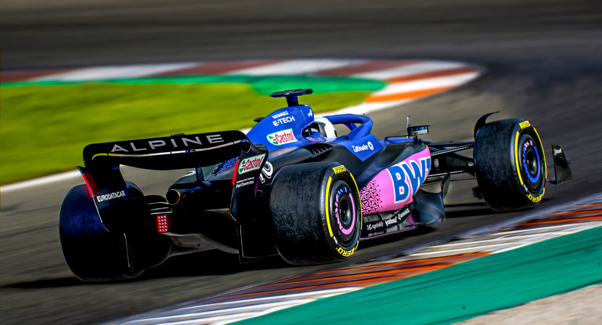 Alpine A523 F1 Team Blue Livery Formula 1 Season 2023 model - TurboSquid 2049016