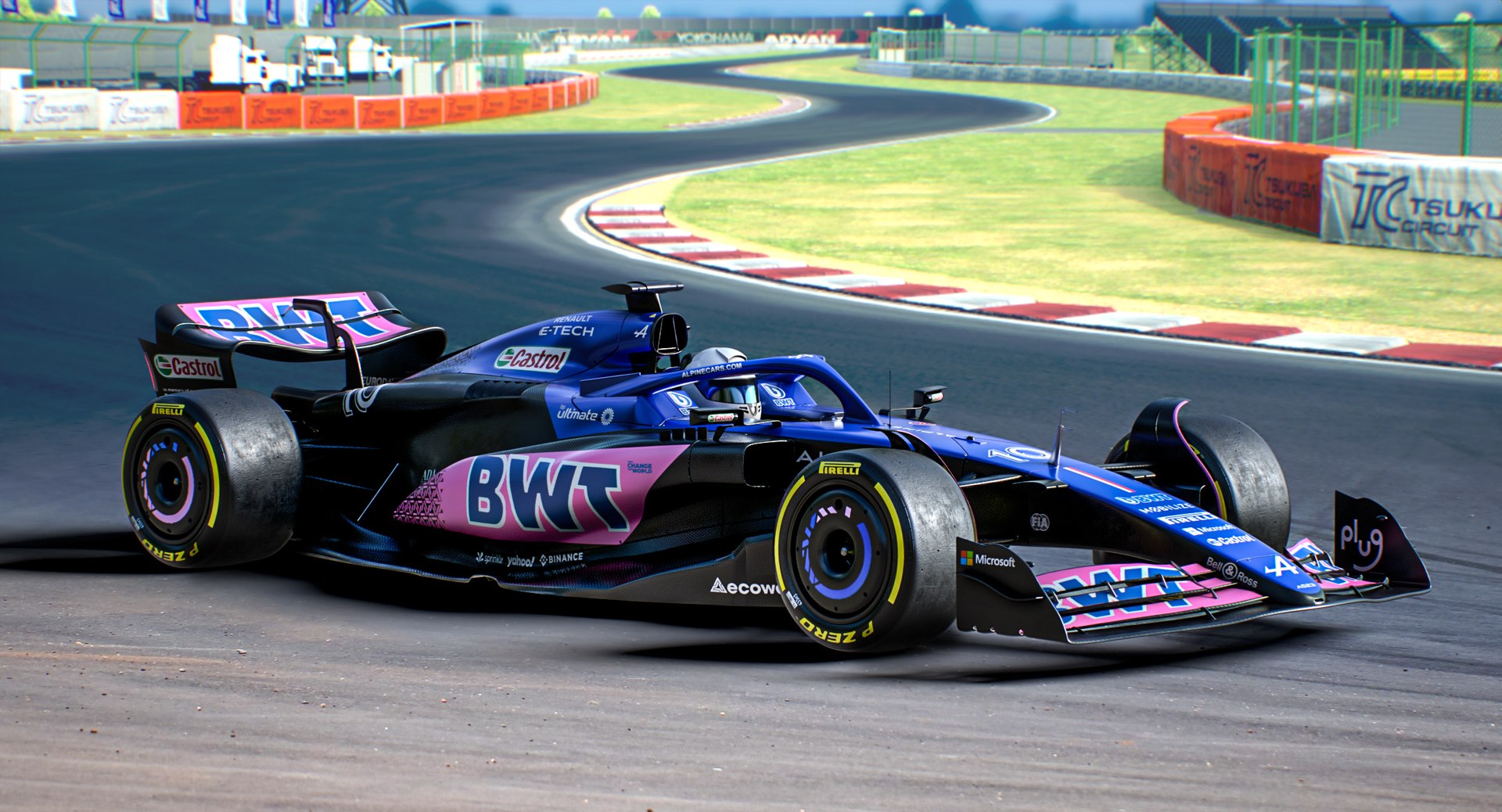 Alpine A523 F1 Team Blue Livery Formula 1 Season 2023 model - TurboSquid 2049016