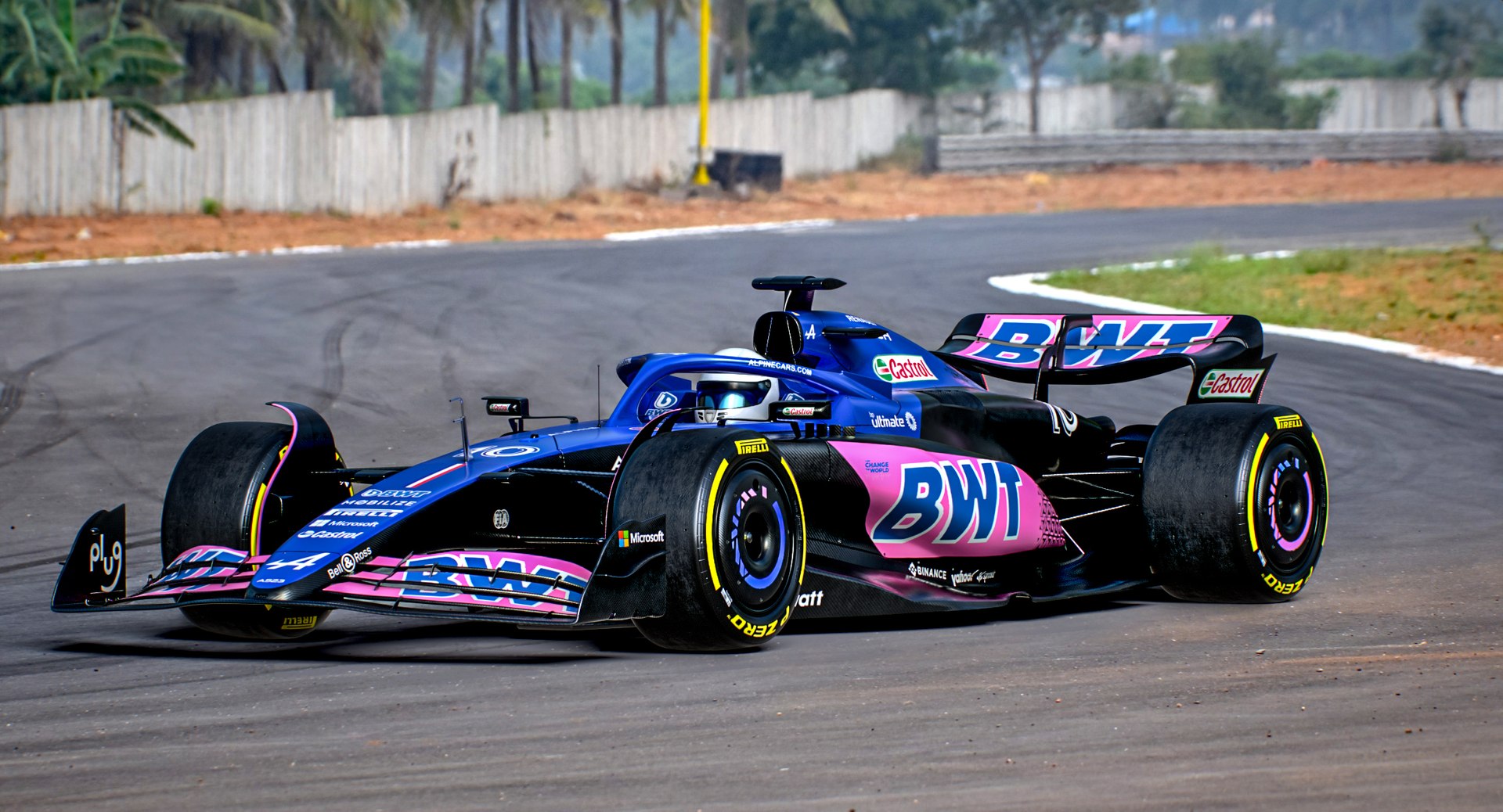 Alpine A523 F1 Team Blue Livery Formula 1 Season 2023 model ...