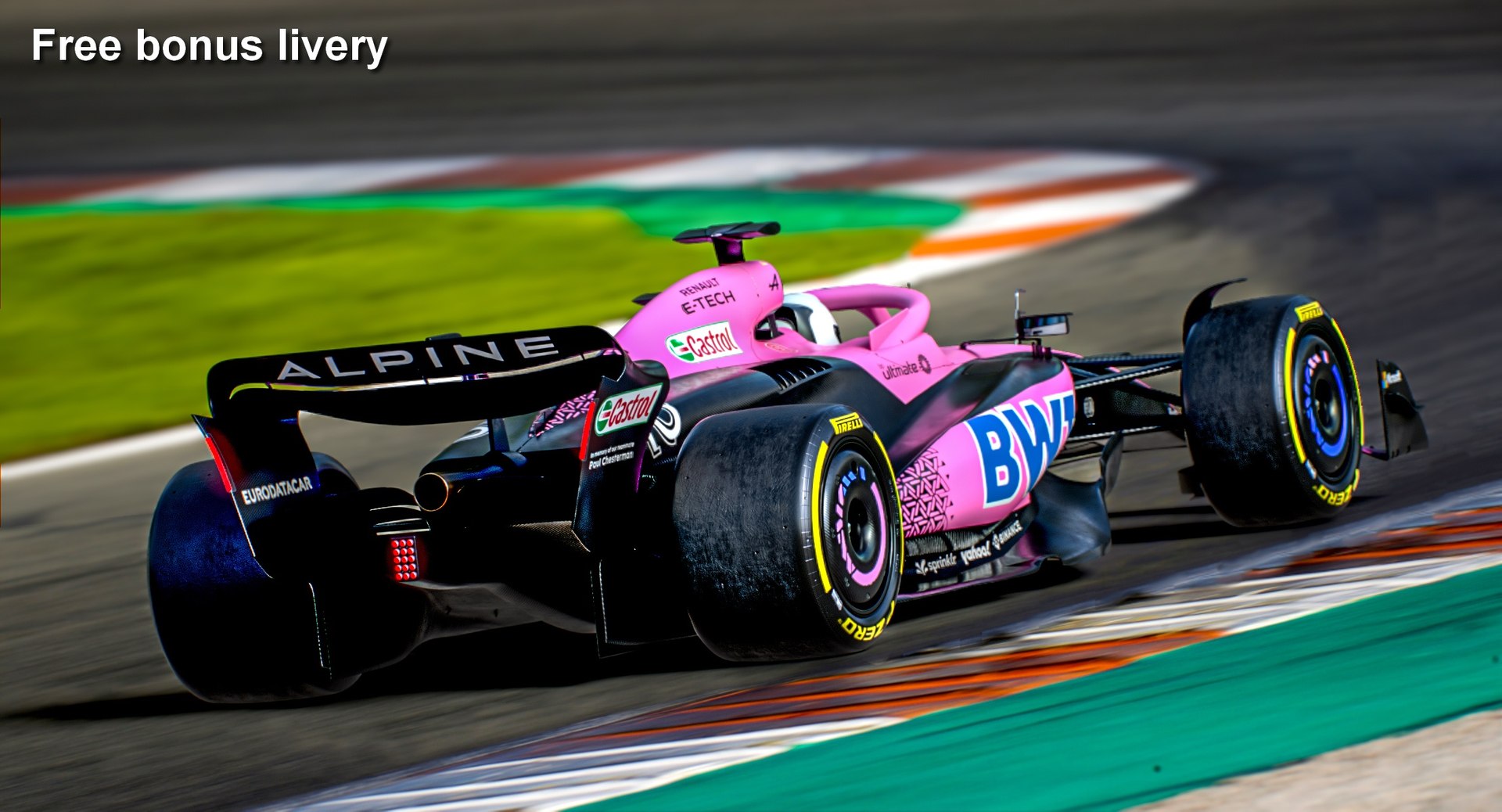 Alpine A523 F1 Team Blue Livery Formula 1 Season 2023 model - TurboSquid 2049016