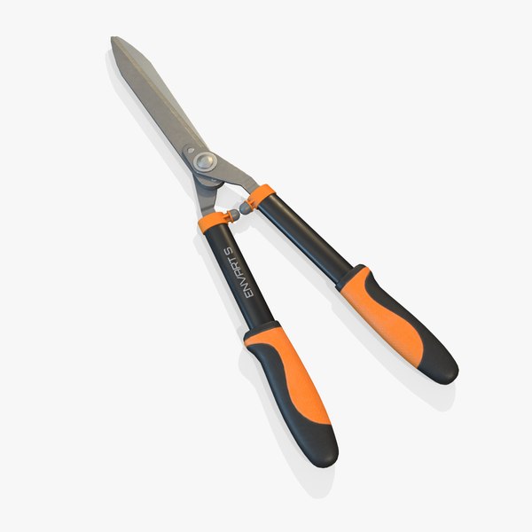 Gardening Hedge Shears Game Asset 3D - TurboSquid 1883389