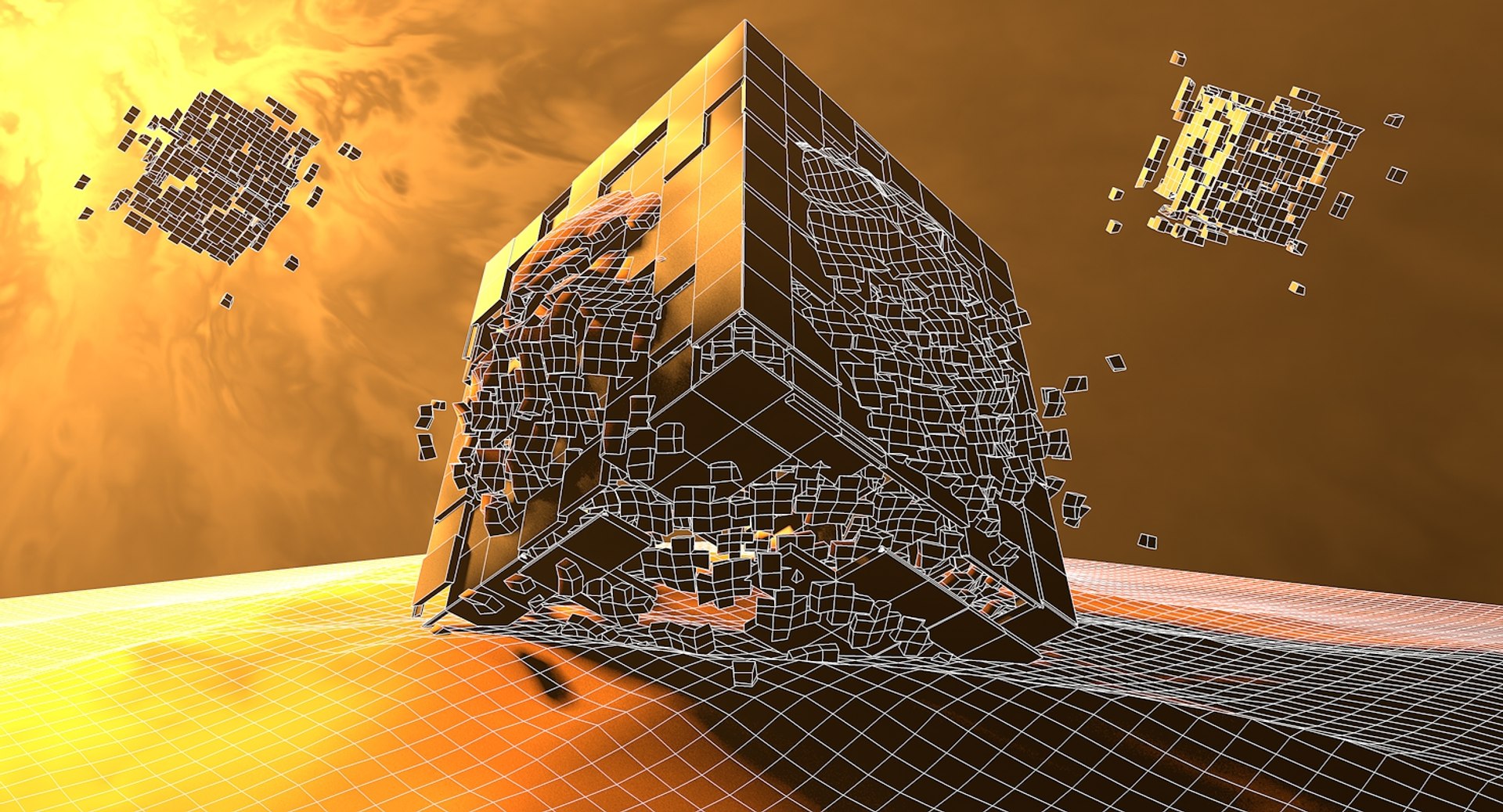 3D Strange Desert Environment Model - TurboSquid 1414984