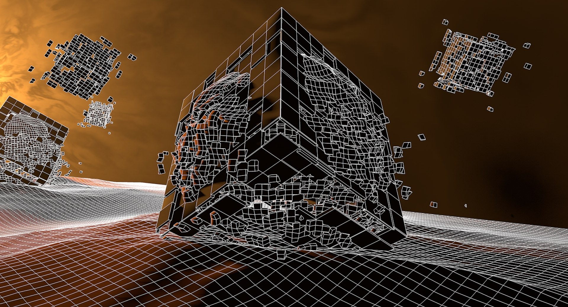 3D Strange Desert Environment Model - TurboSquid 1414984