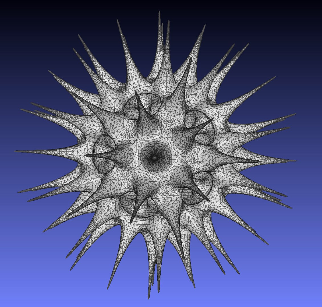 Spherical Diatom 3d 3ds