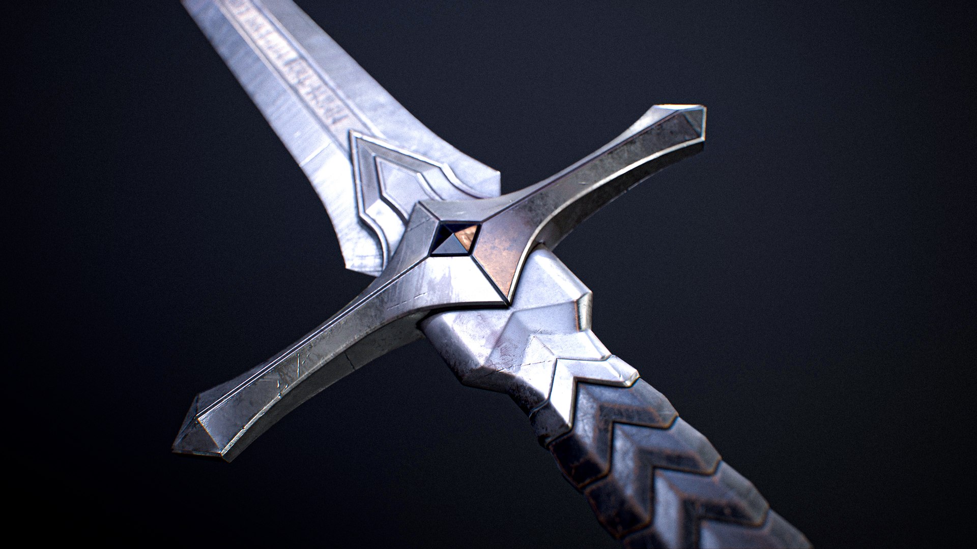 Royal Sword Pbr 3D Model - TurboSquid 1707549