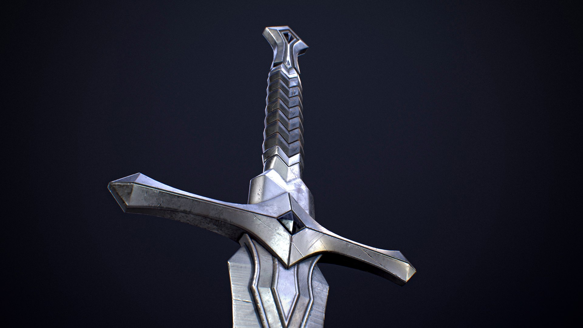 Royal Sword Pbr 3D Model - TurboSquid 1707549