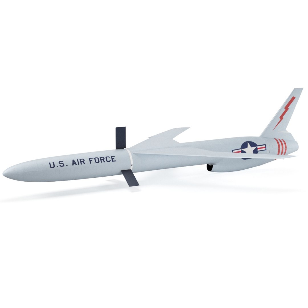 Northrop SM-62 Snark Cruise Missile 3D Model - TurboSquid 2248192
