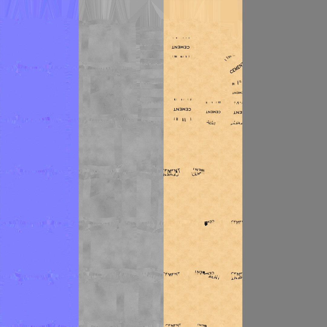 3D Model Cargo Cement Sack 4 Row Unsecured And Secured - TurboSquid 2003422