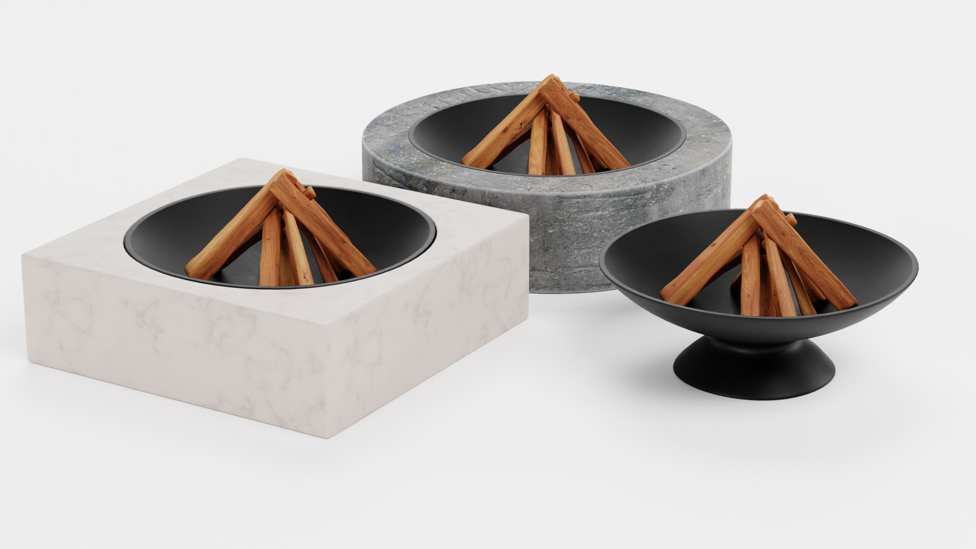 Fire Pits 3D Model - TurboSquid 2052720