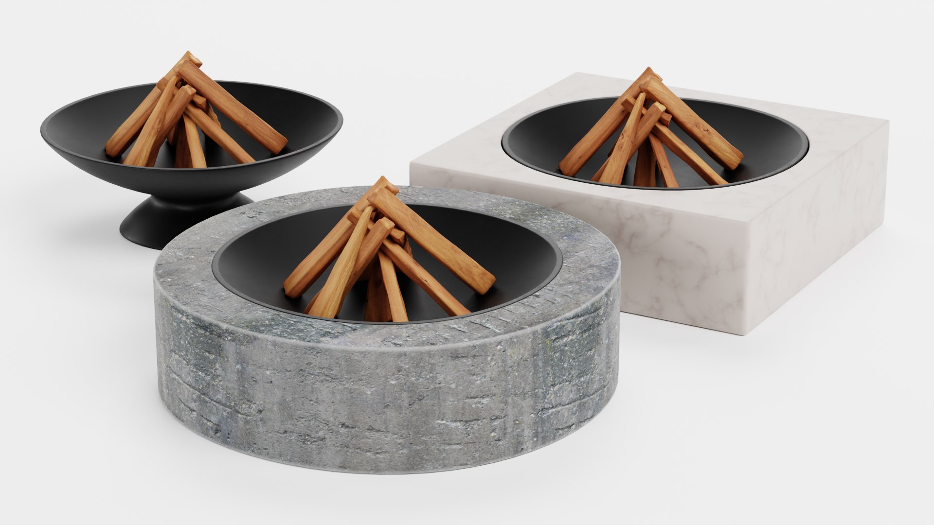 Fire Pits 3D Model - TurboSquid 2052720