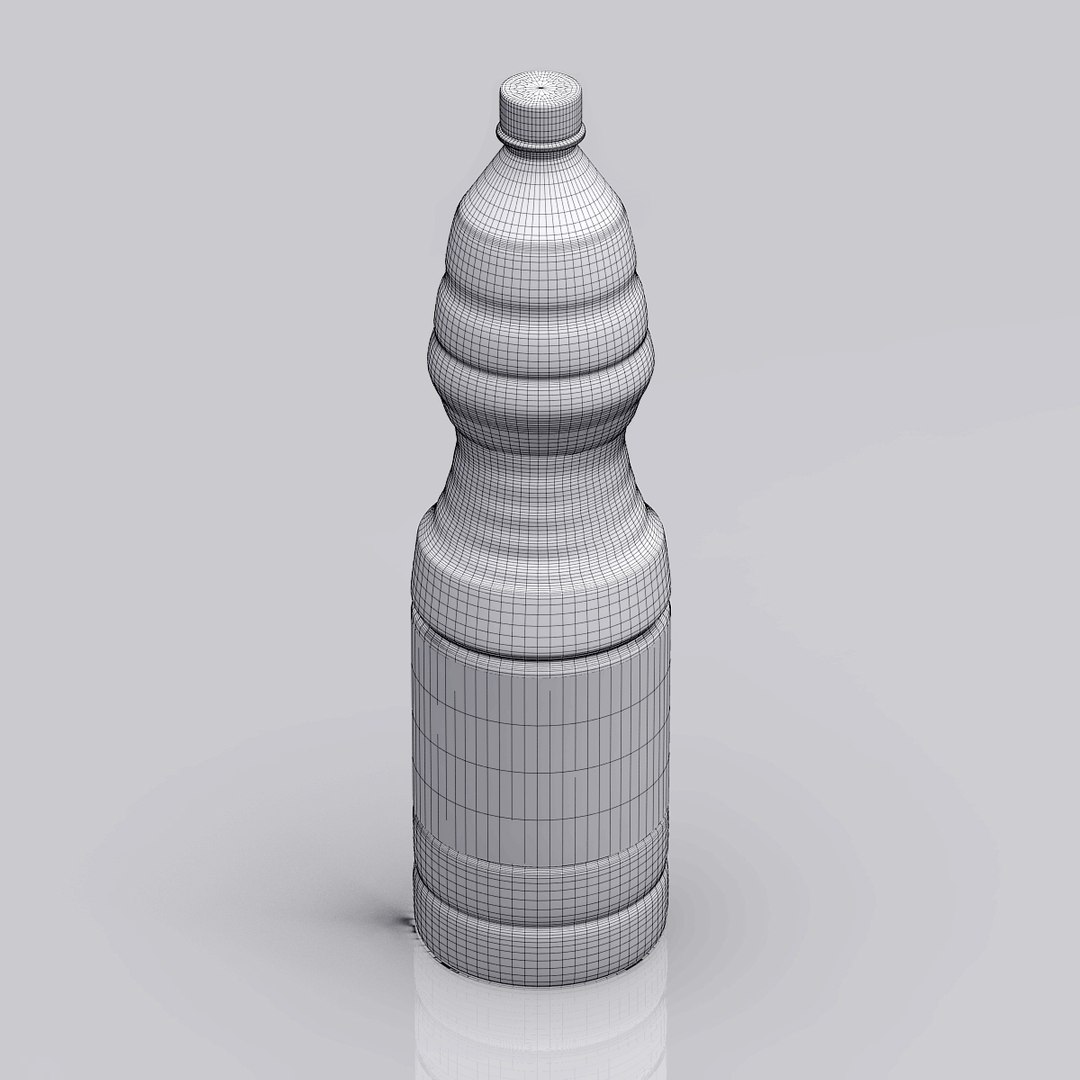 Bottle Oil 3d Model