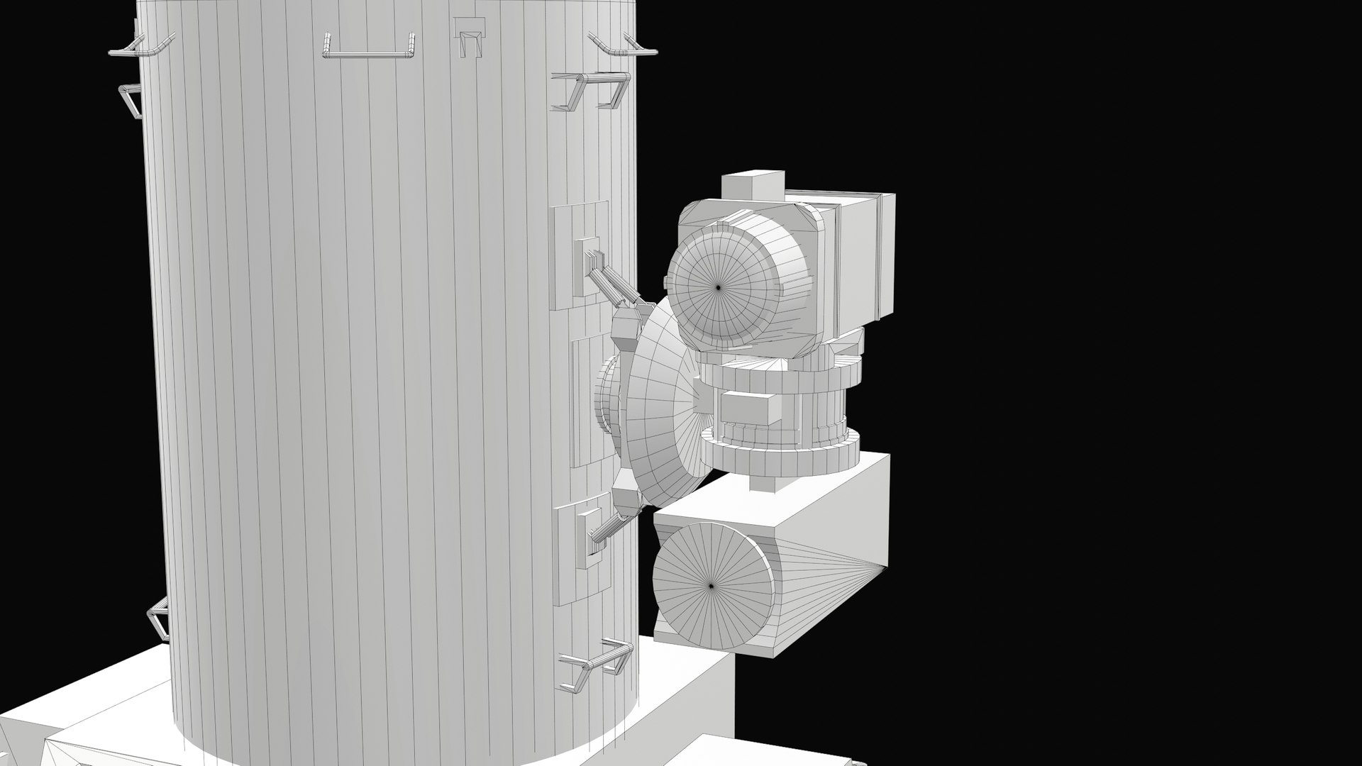 Phalanx CIWS Naval Gun 3D Model - TurboSquid 2287972