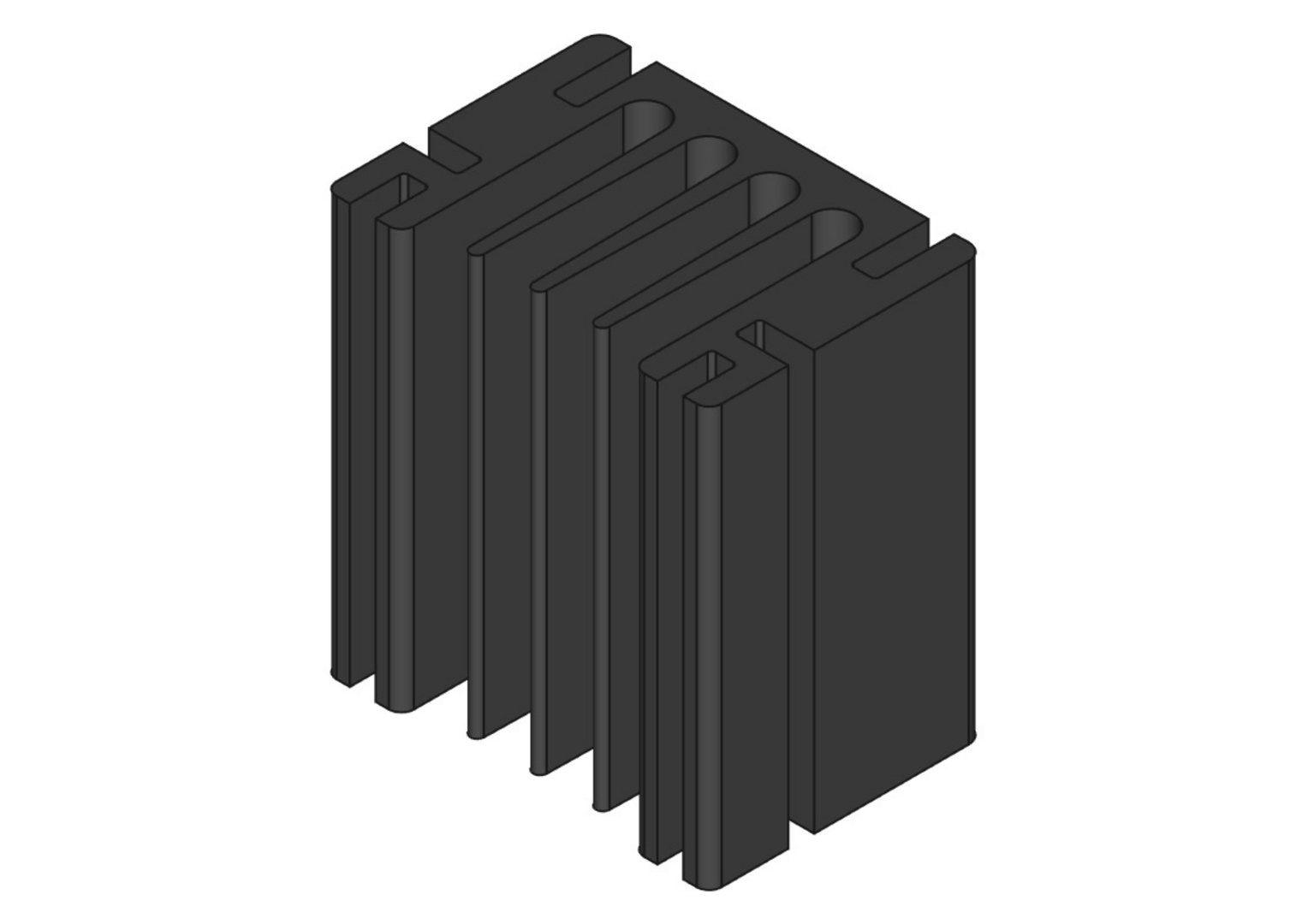 SK68 Heatsink 3D Model - TurboSquid 1981540