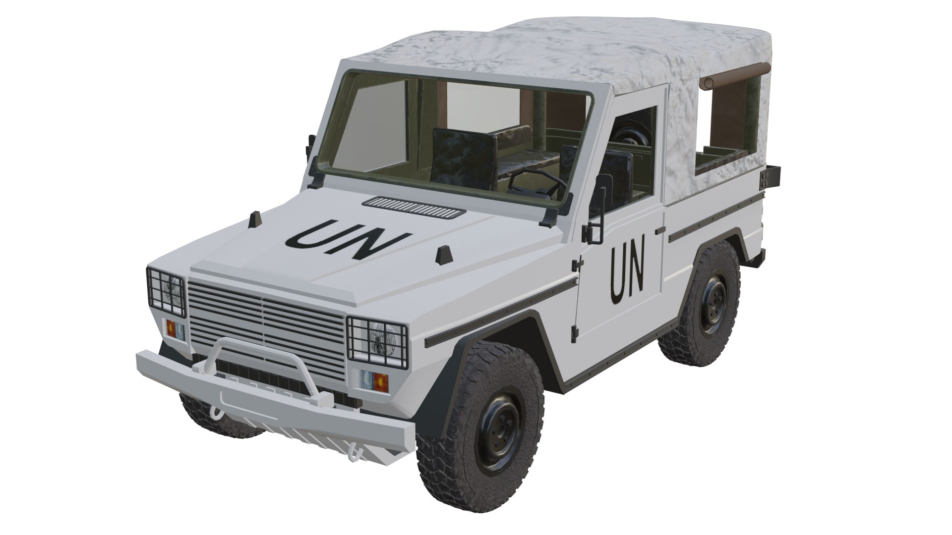 Peugeot P4 French Army Low-Poly 3D - TurboSquid 1930413