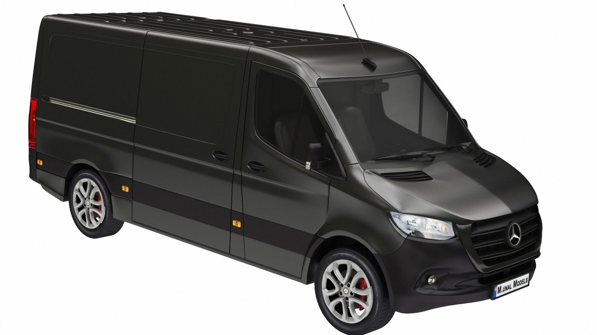 3D Realistic Mercedes Sprinter Van - TurboSquid 1614751