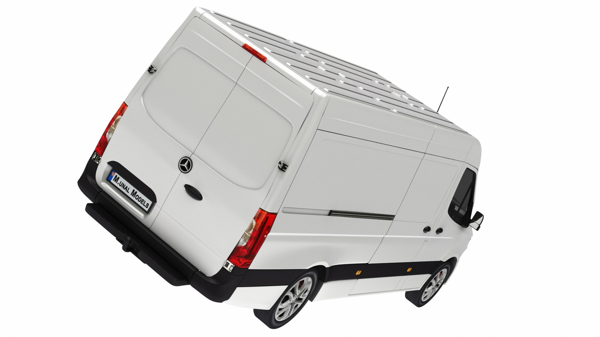 3D Realistic Mercedes Sprinter Van - TurboSquid 1614751