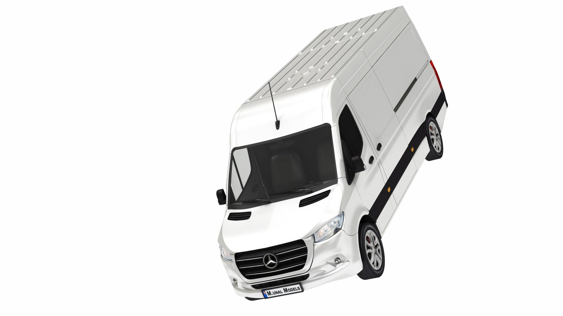 3D Realistic Mercedes Sprinter Van - TurboSquid 1614751