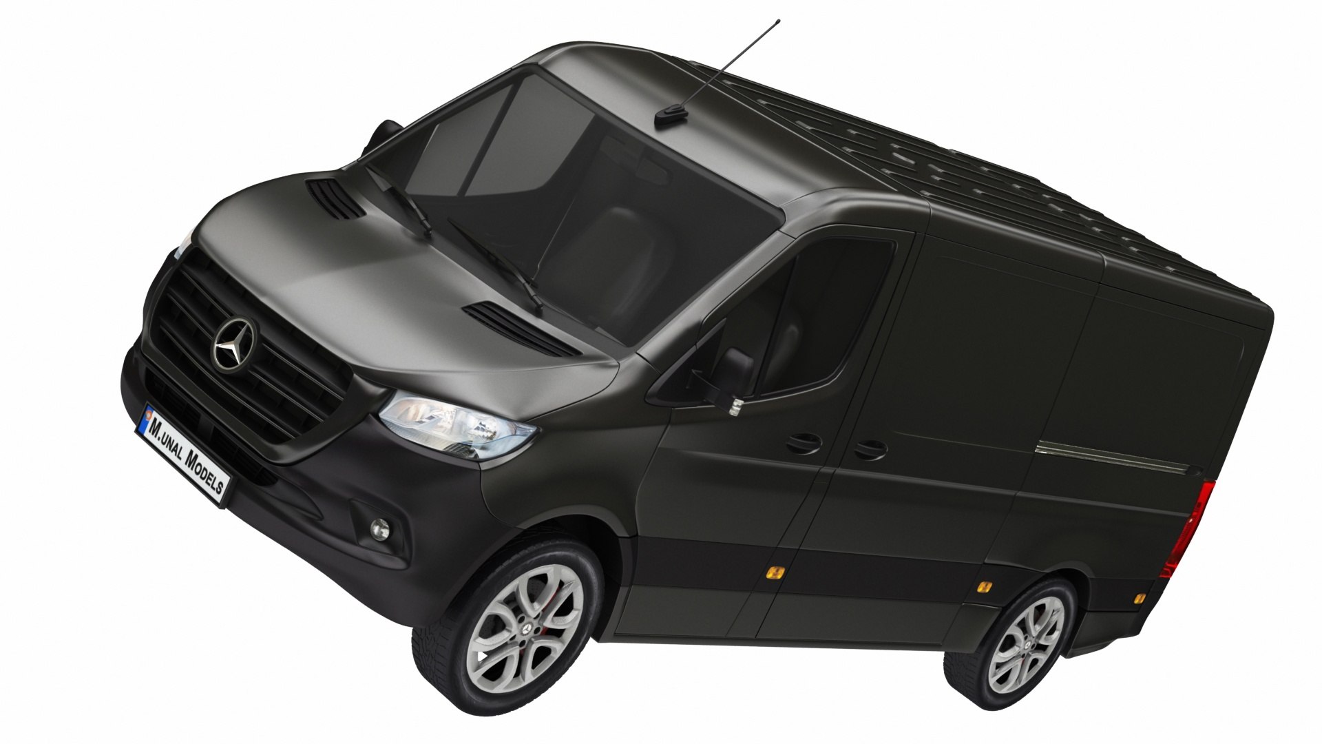 3D Realistic Mercedes Sprinter Van - TurboSquid 1614751