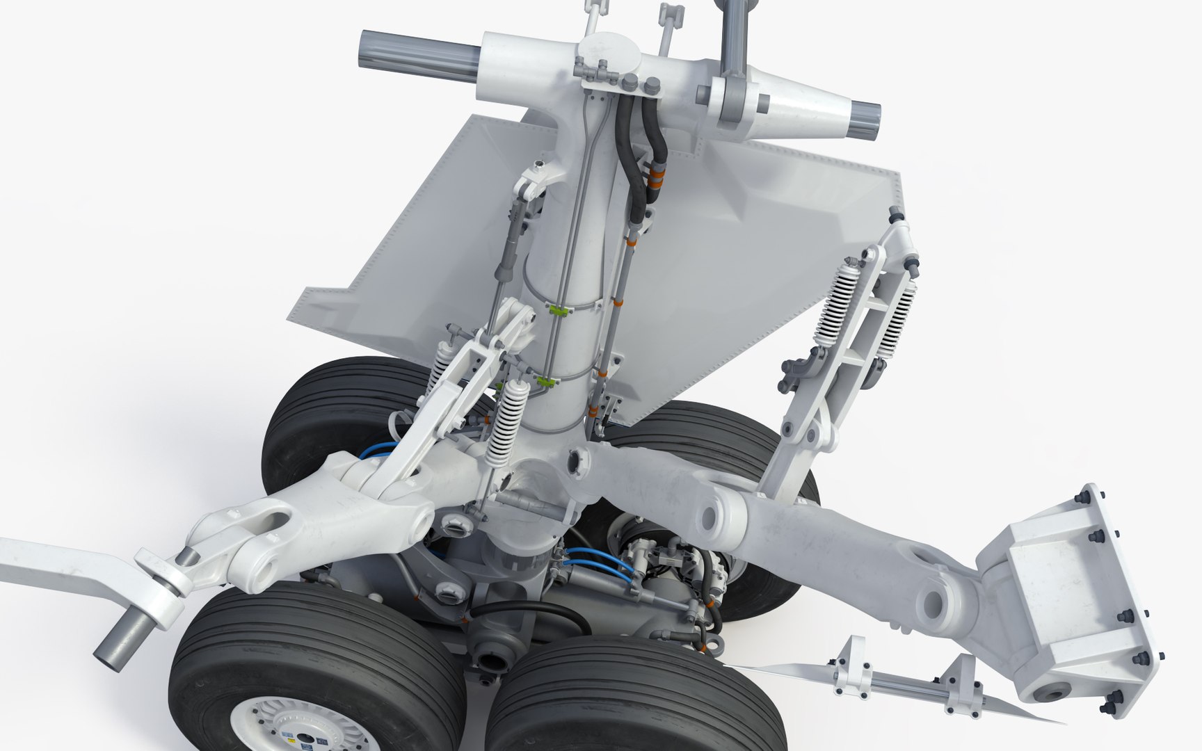 Rear Landing Gear For Boeing 787 3D Model - TurboSquid 2133887