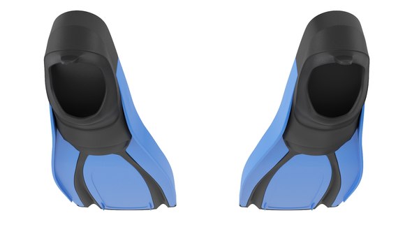 Swim Fins model - TurboSquid 1753535