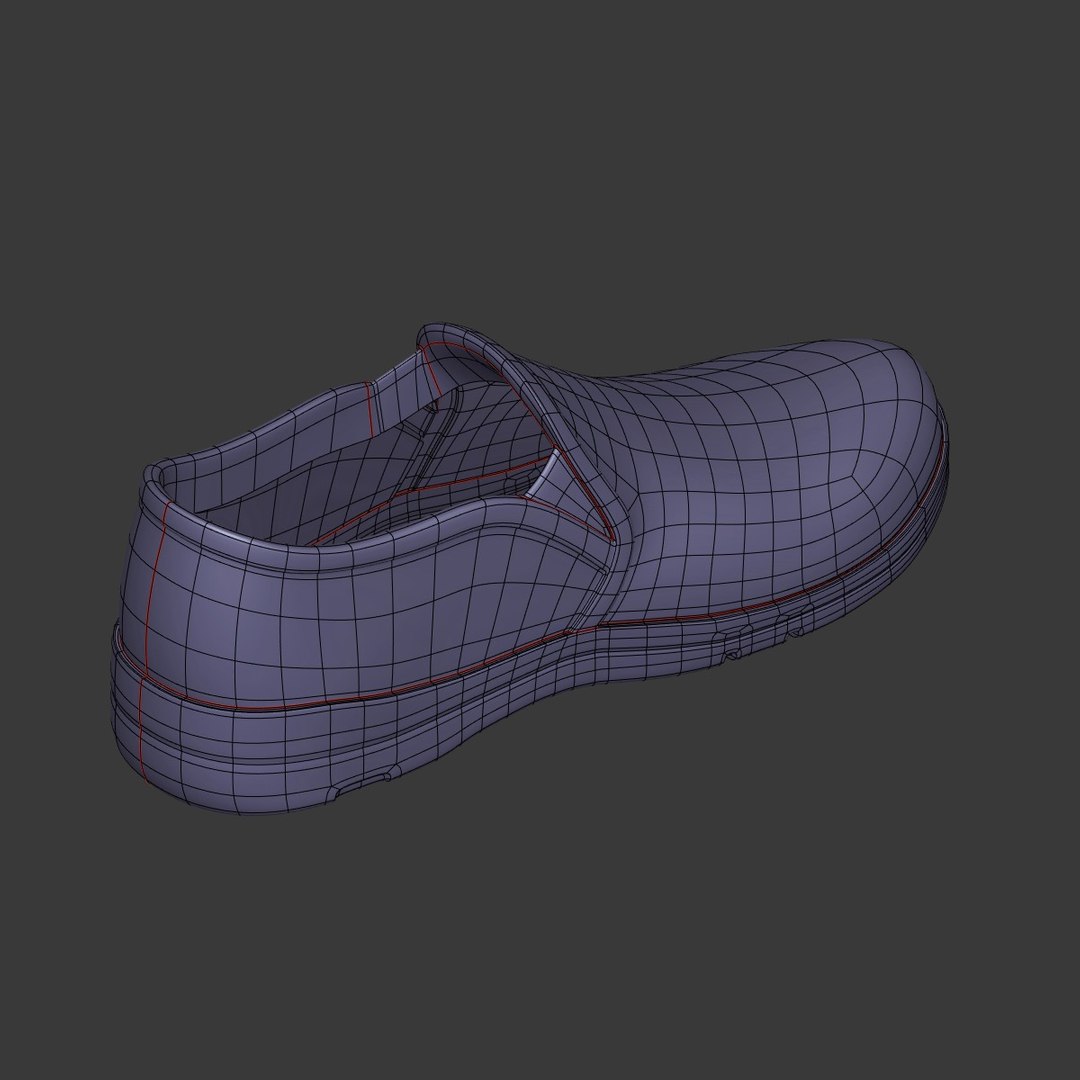 3D model shoes slipper - TurboSquid 1417244