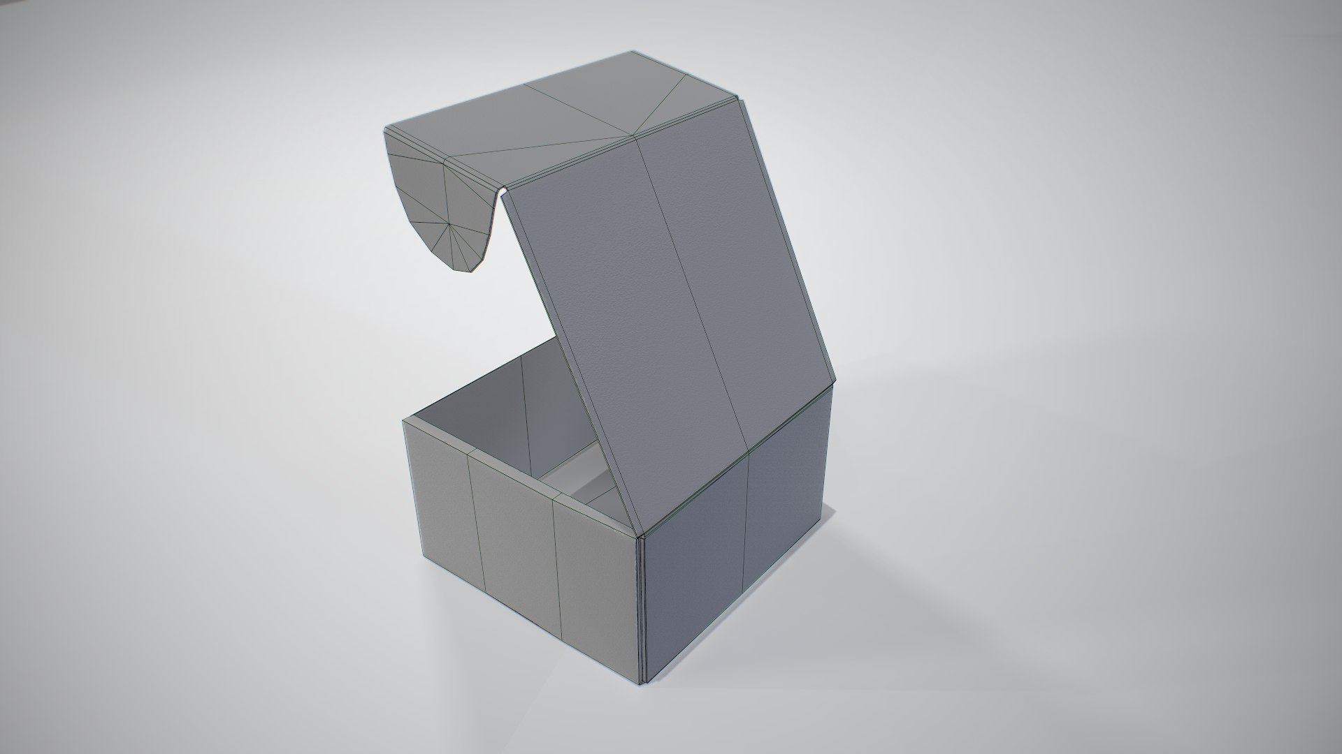 Cardboard Box Model - TurboSquid 1344610