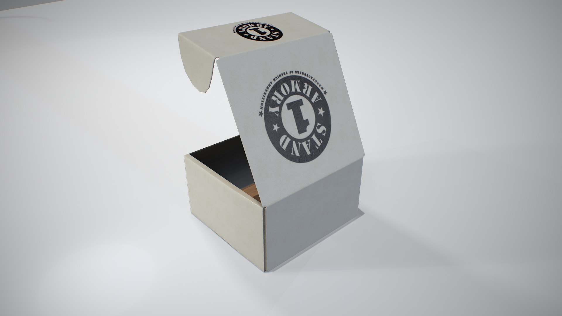 Cardboard Box Model - TurboSquid 1344610