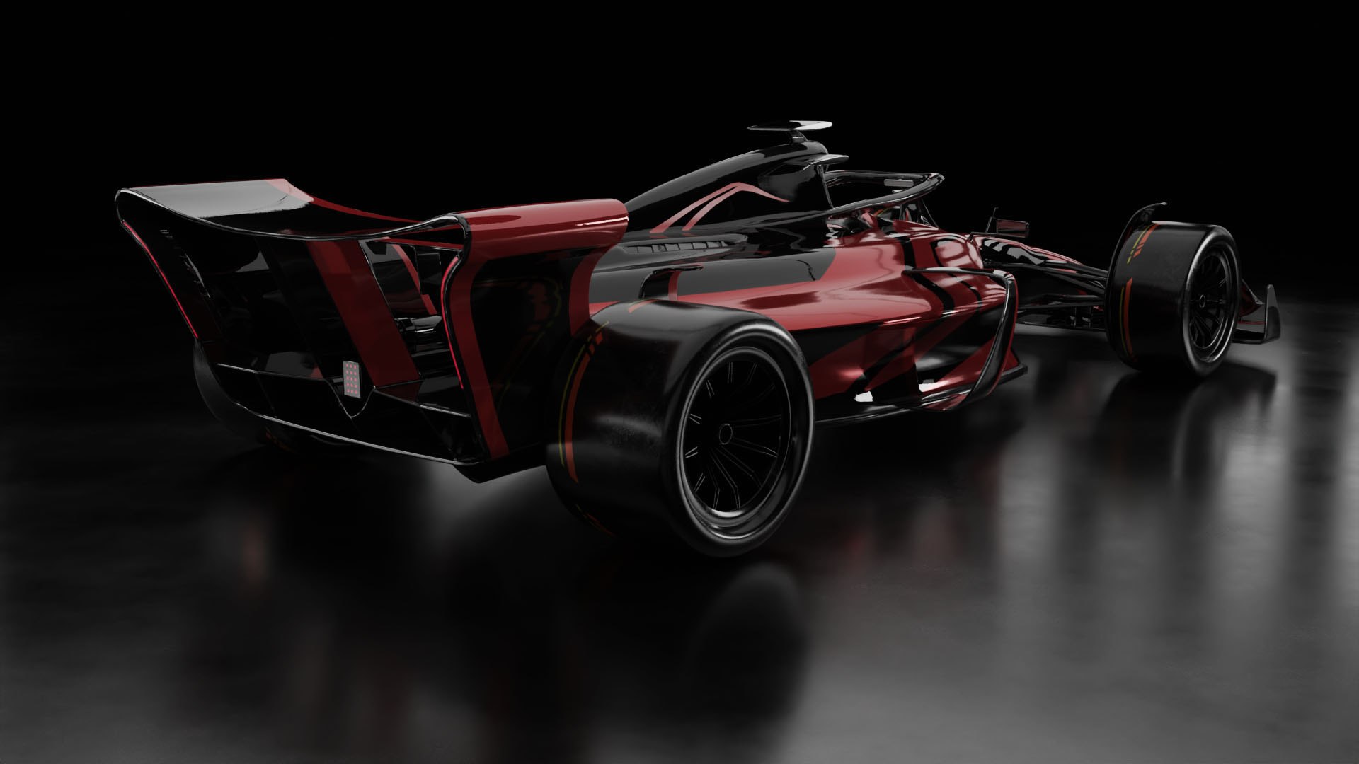 3D Model Mid Poly And Low Poly Generic F1 Racing Car PACK - TurboSquid ...