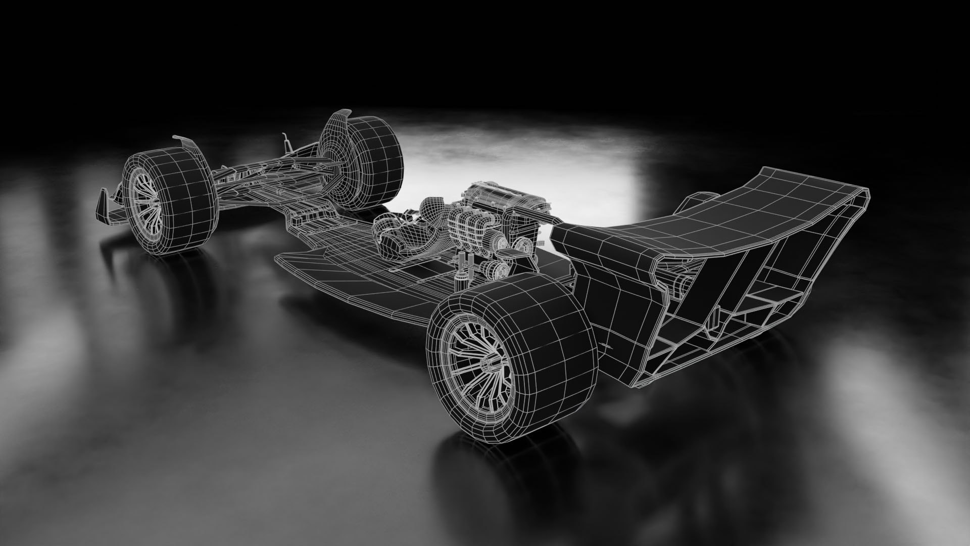 3D Model Mid Poly And Low Poly Generic F1 Racing Car PACK - TurboSquid ...